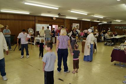 cake walk participants | Grover Center